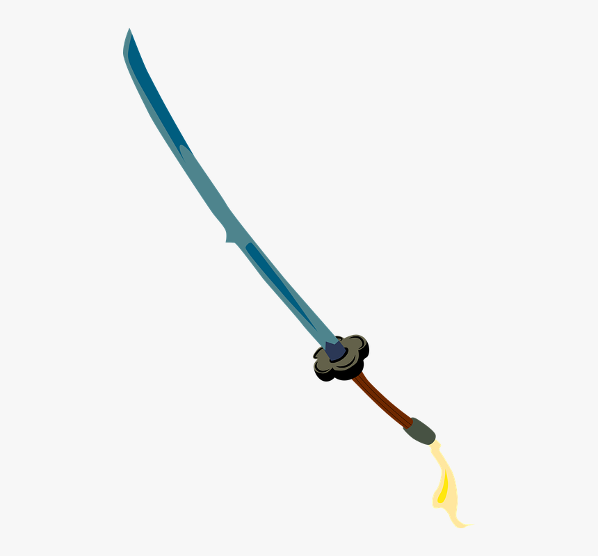 Sword, Saber, Backsword, Blade, Svg File, Weapon - Sword, HD Png ...