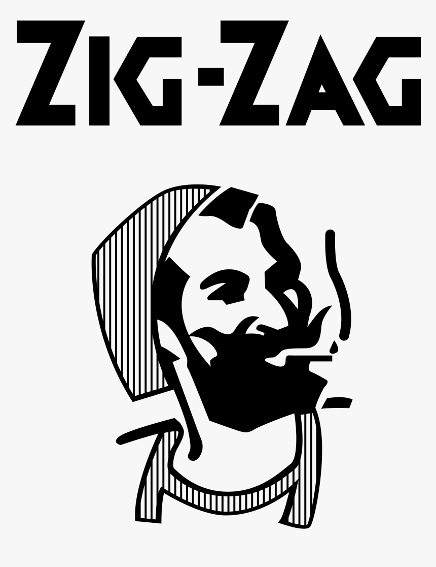 Zig Zag Logo Black And White - Zig Zag Logo Png, Transparent Png , Transparent Png Image - PNGitem