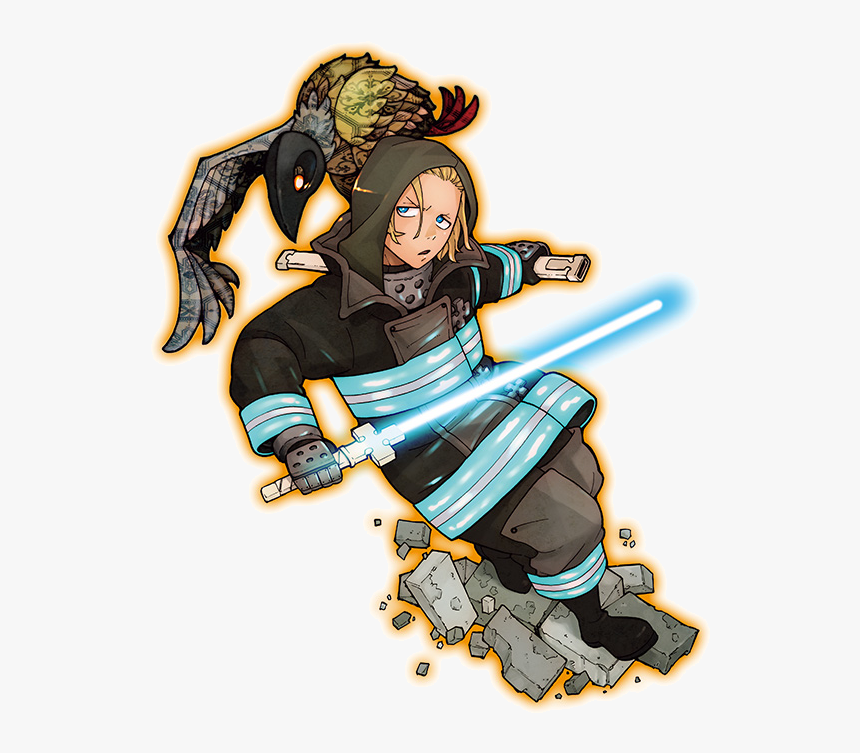 Arthur In Bunker Gear - Fire Force Volume 2, HD Png Download ...