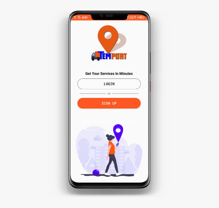 Login Page - Iphone, HD Png Download , Transparent Png Image - PNGitem