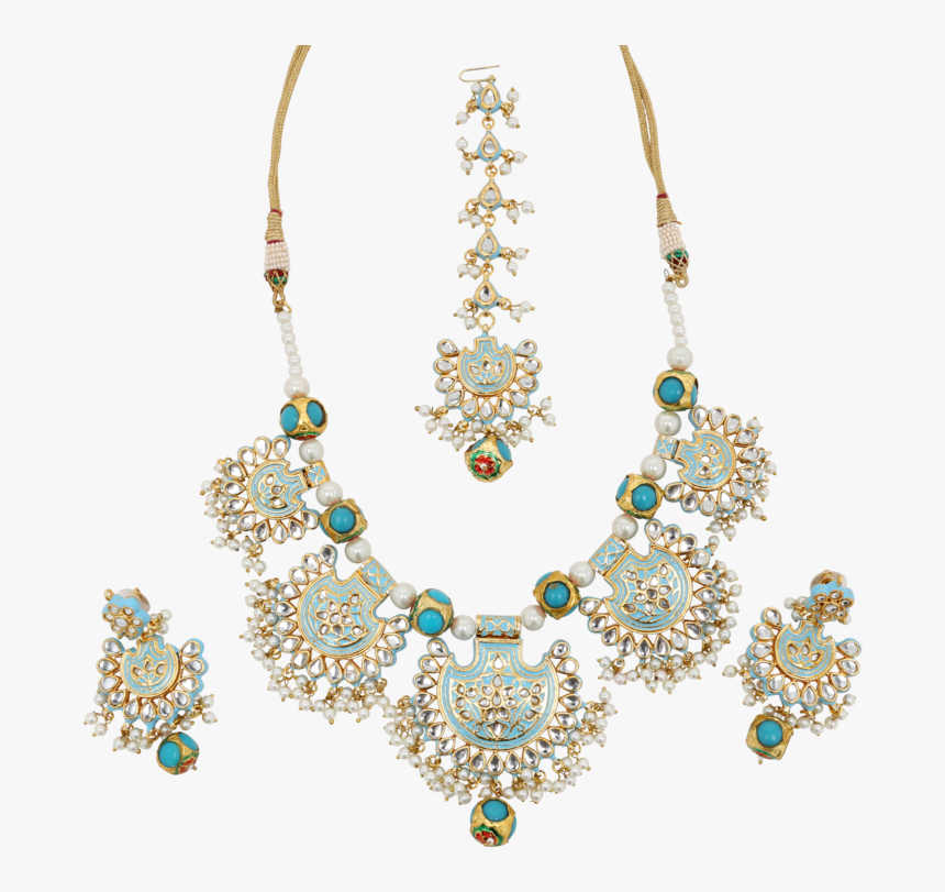Sitara Necklace Set - Necklace, HD Png Download , Transparent Png Image ...