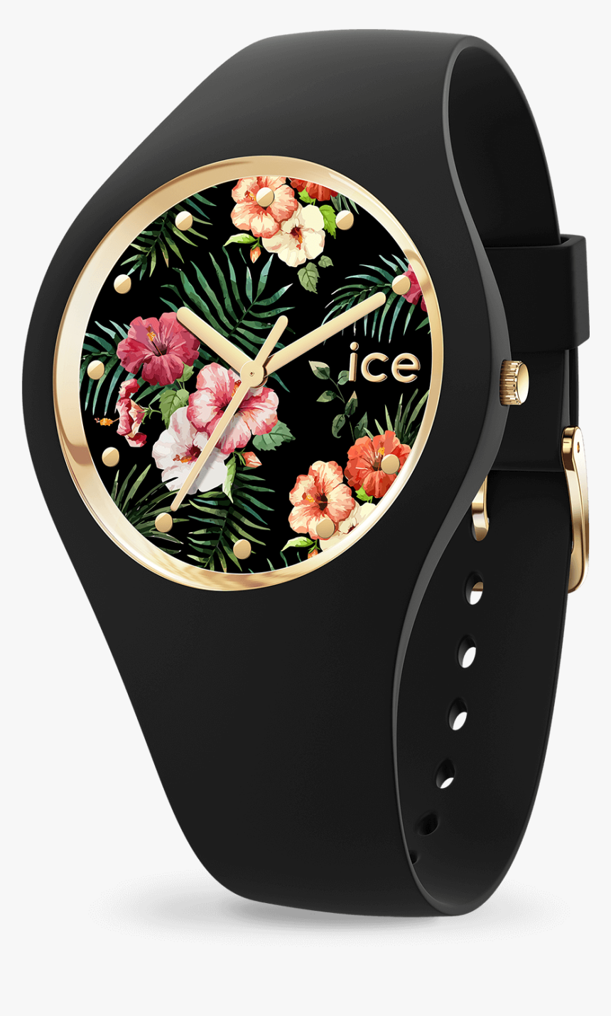 Ice Watch With Flowers, HD Png Download , Transparent Png Image - PNGitem