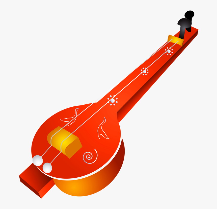 Indian Musical Instruments Vector Png, Transparent Png , Transparent ...