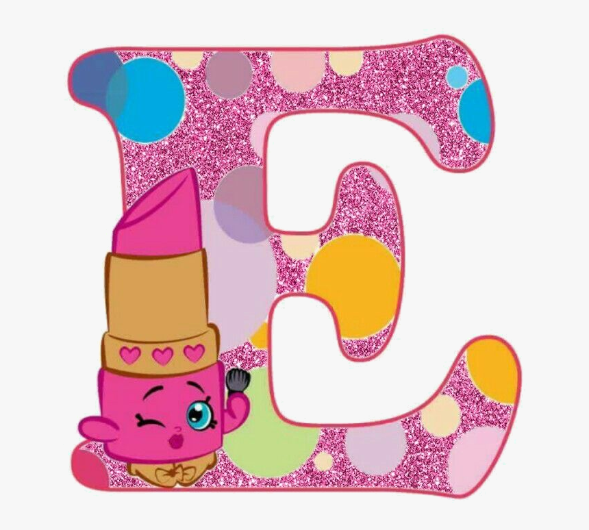 Shopkins Alphabets Clipart Free On Transparent Png - Shopkin Letters ...