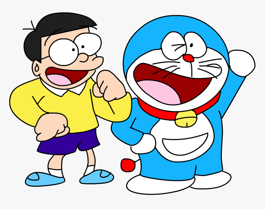 Doraemon With Nobita Png, Transparent Png , Transparent Png Image - PNGitem