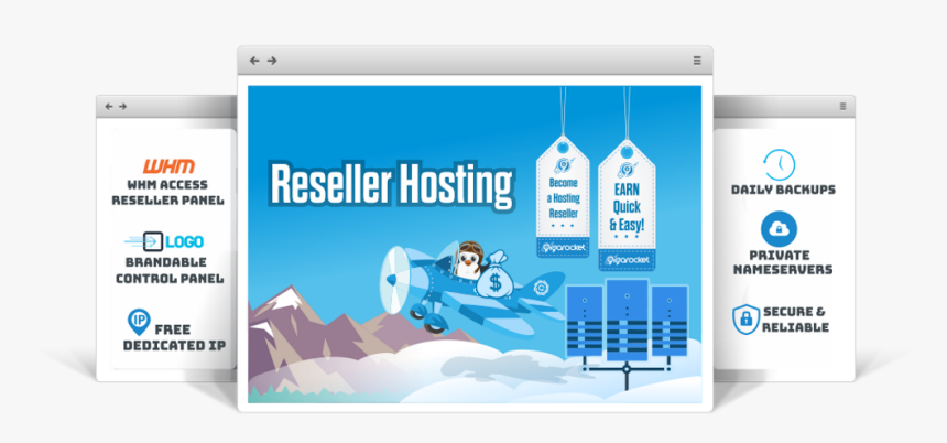 Reseller Hosting Transparent Background - Free Linux Vps Server, HD Png ...