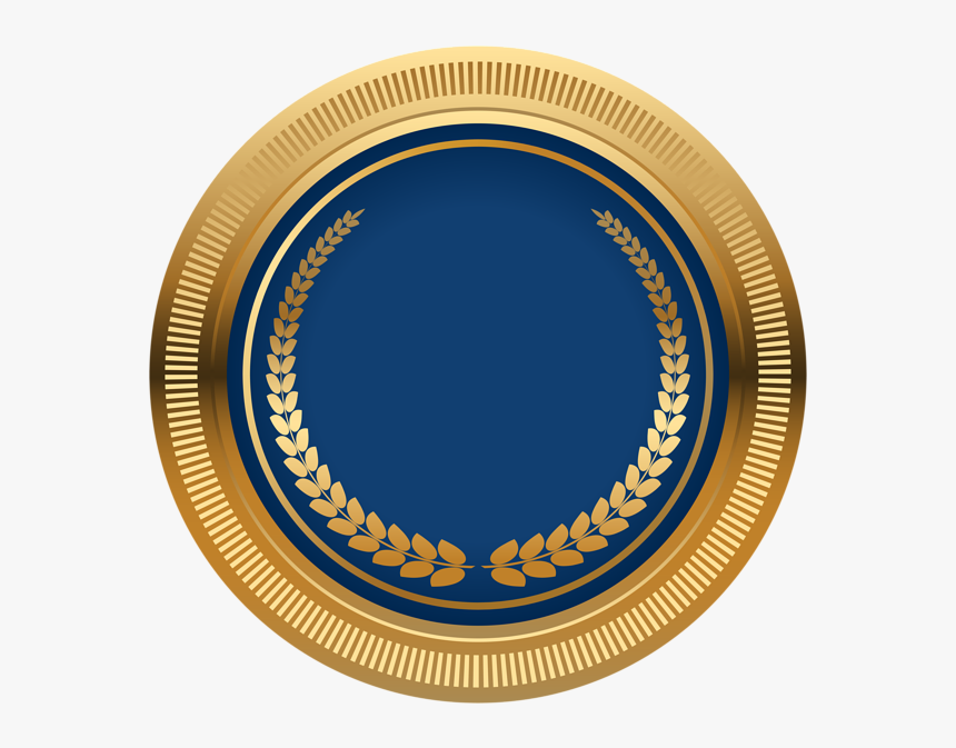 Blue And Gold Circle, HD Png Download , Transparent Png Image - PNGitem
