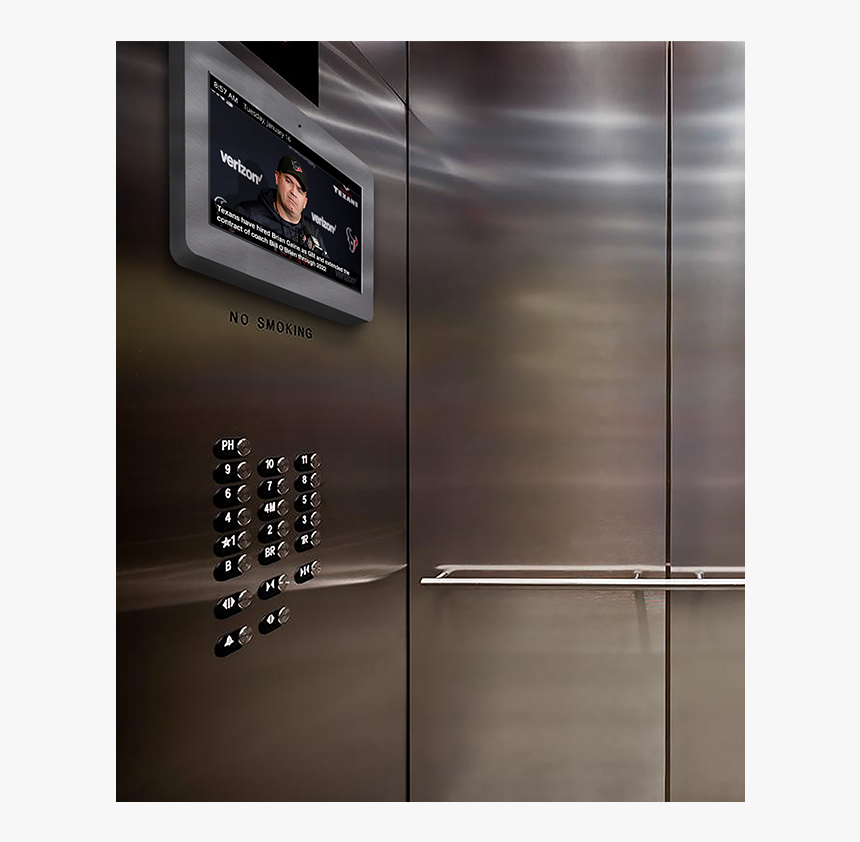 Commercial Grade Elevator Digital Display - Aluminium, HD Png Download ...