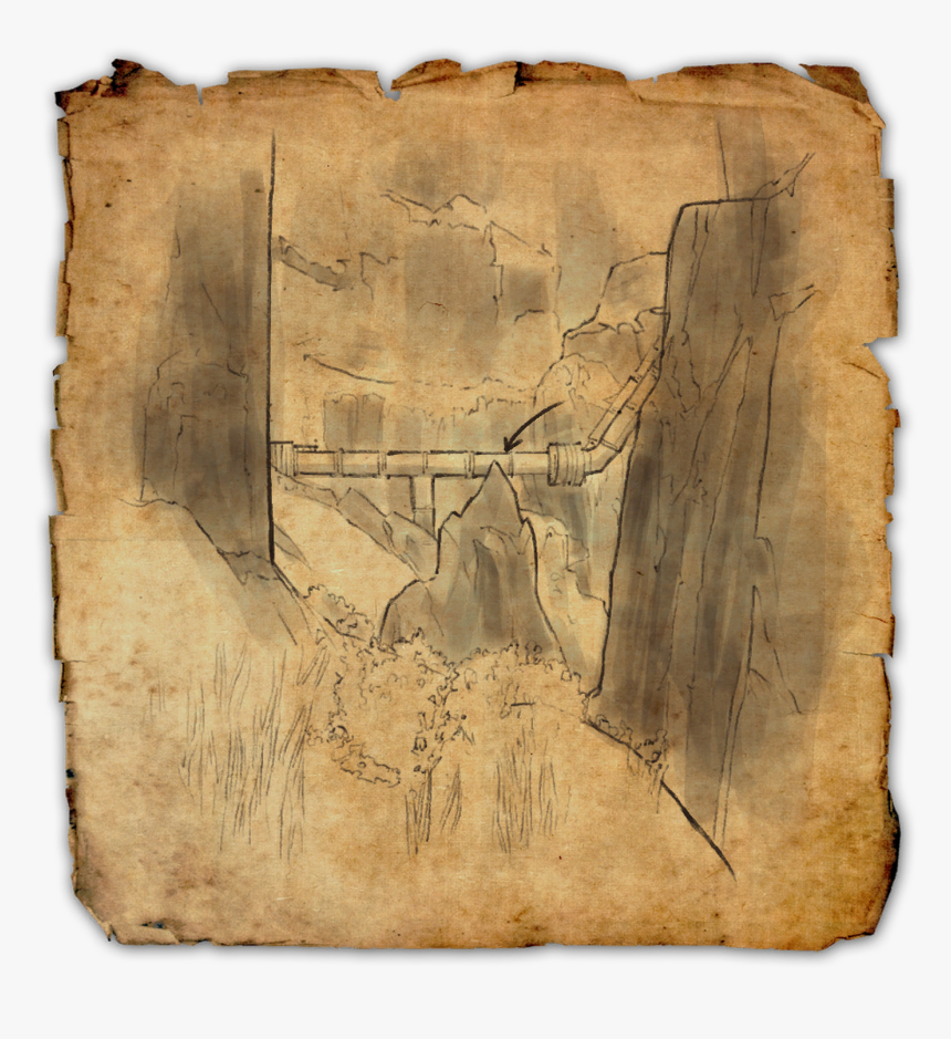 Elder Scrolls - Clockwork City Treasure Map 2, HD Png Download ...