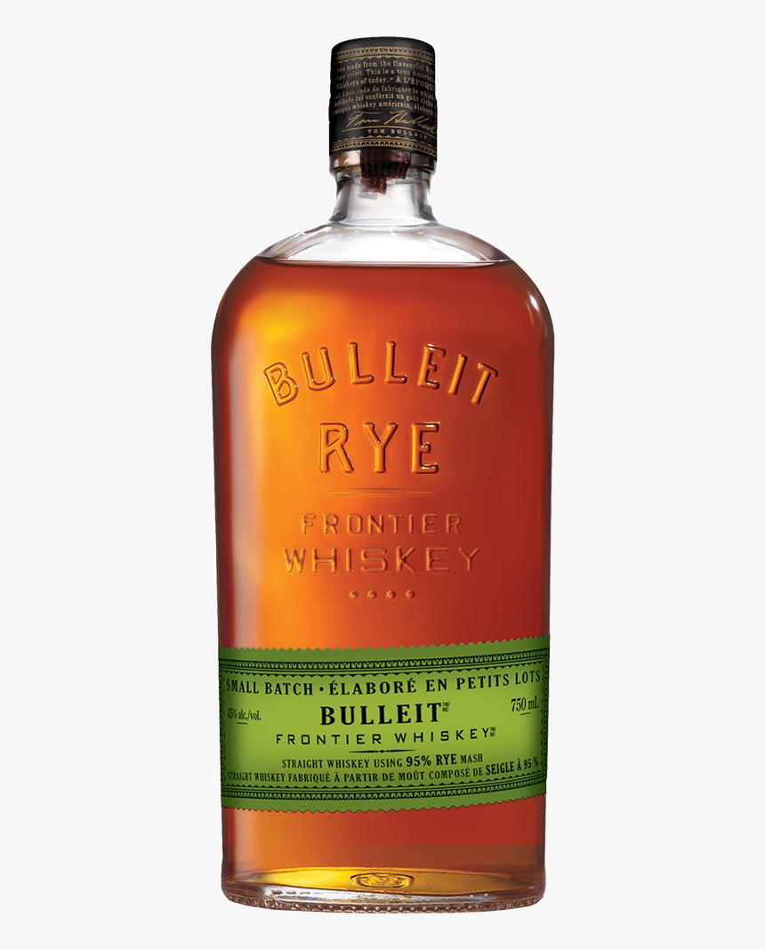 Bulleit Rye Whiskey 750 Ml - Bulleit Rye Whiskey, HD Png Download ...