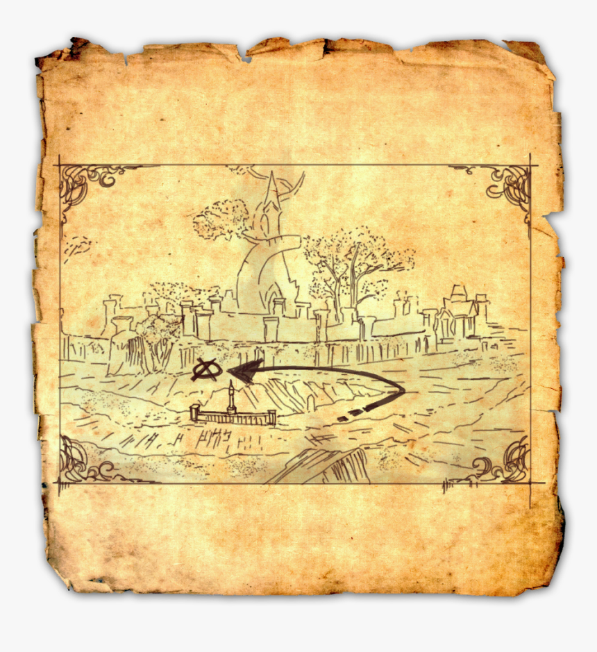 Transparent Treasure Map Clipart - Treasure Map, HD Png Download ...