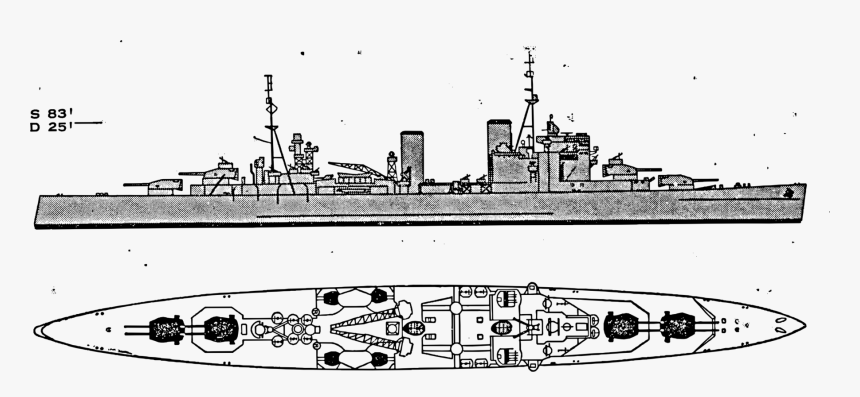 Armored Cruiser,heavy Cruiser,cruiser - Hms London, HD Png Download ...