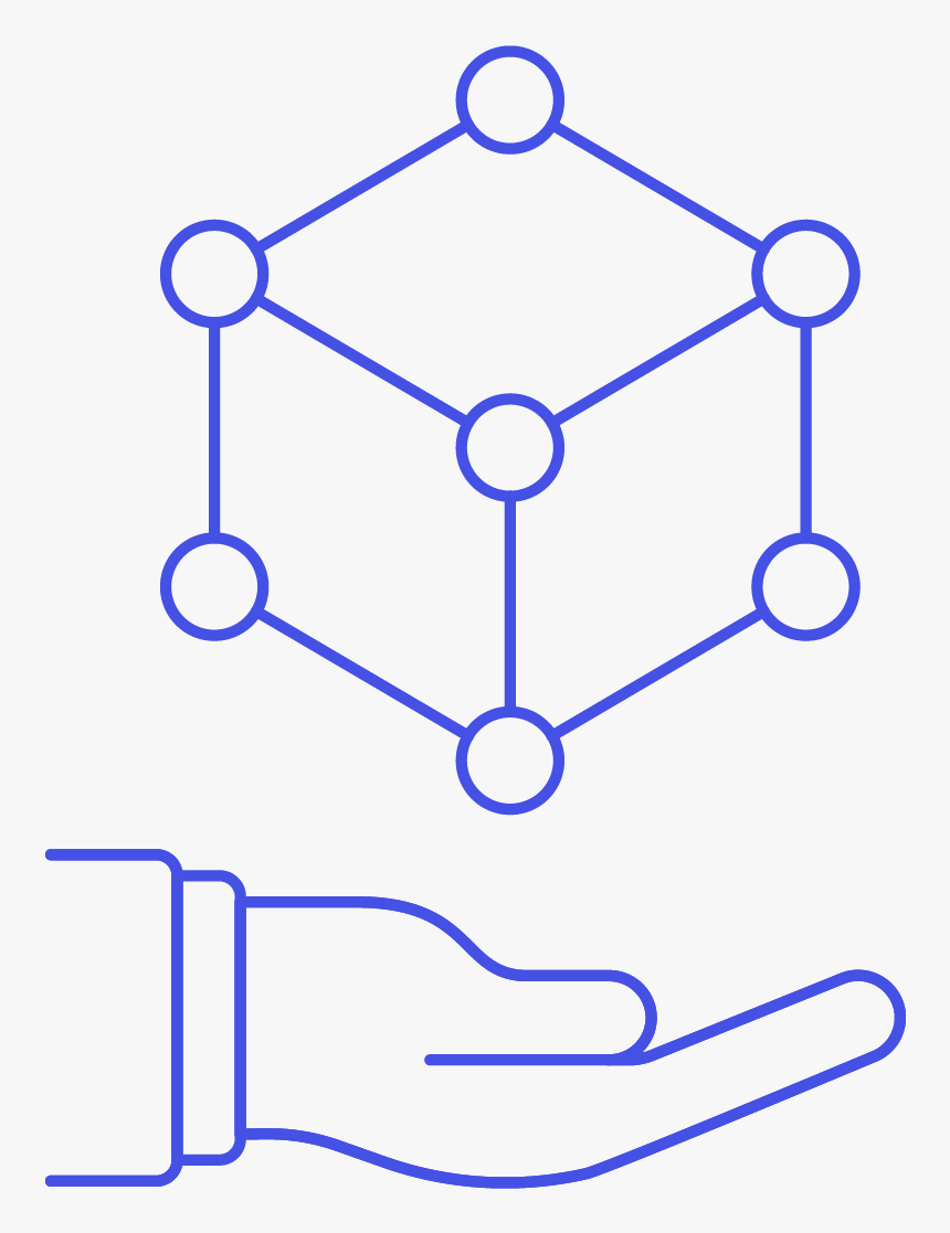 25 Programming 3d Cube Hand - Sd Wan Icon Png, Transparent Png ...
