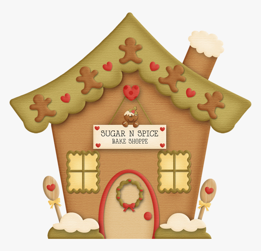 Gingerbread Man House Clipart, HD Png Download , Transparent Png Image ...