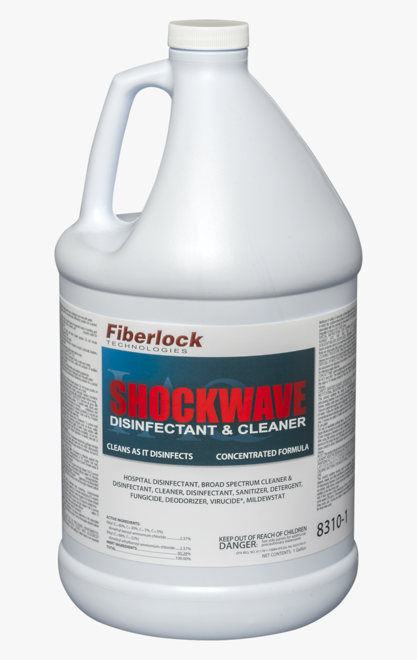 One Gallon Fiberlock Shockwave - Shockwave Mold Killer, HD Png Download ...