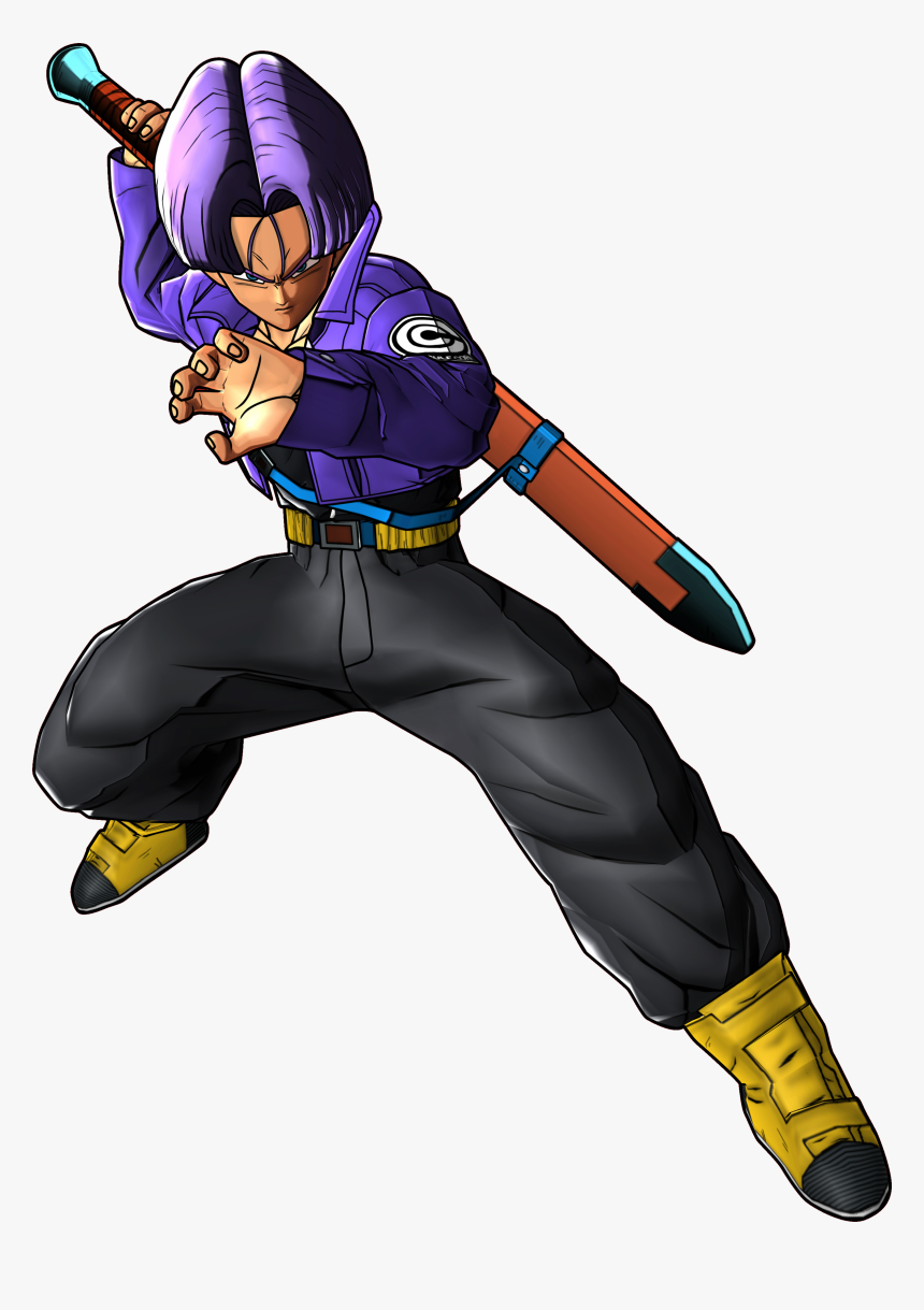 Trunks Battle Of Z Render - Dragon Ball Z Character Trunks, HD Png ...