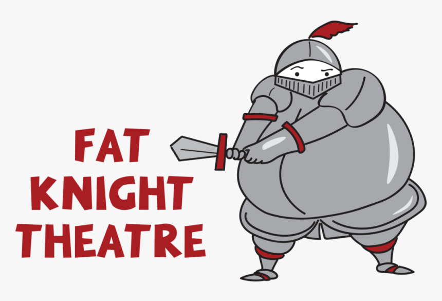 Logo Web - Fat Cartoon Knight, HD Png Download , Transparent Png Image ...
