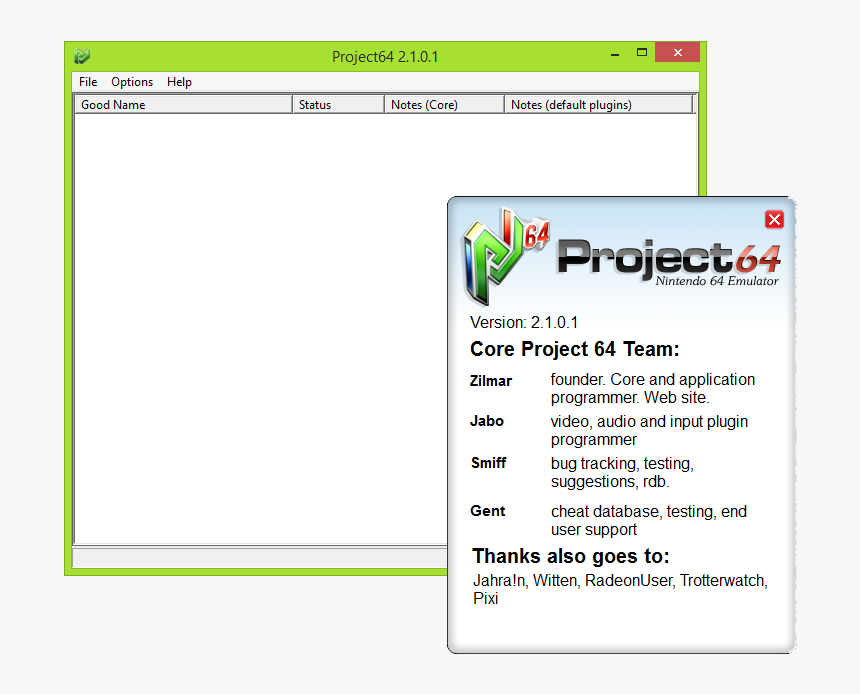 Project64 - Project 64 2.3 2, HD Png Download , Transparent Png Image ...
