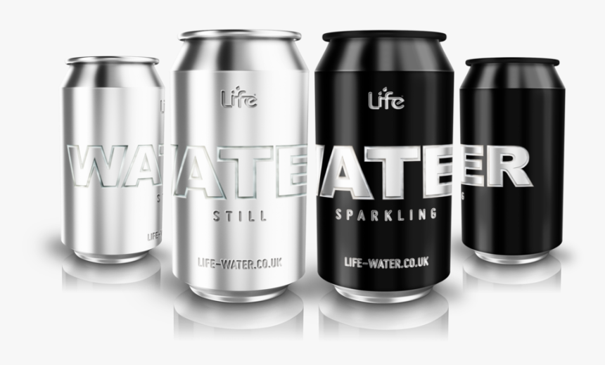 Life Water Still Sparkling - Life Water Can, HD Png Download ...