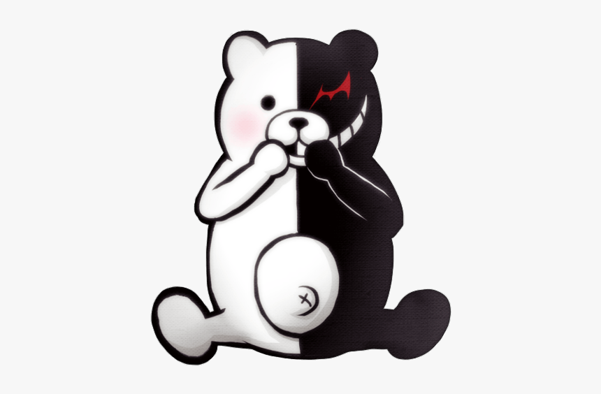 Index Of /dr/busts/monokuma - Monokuma Png, Transparent Png ...