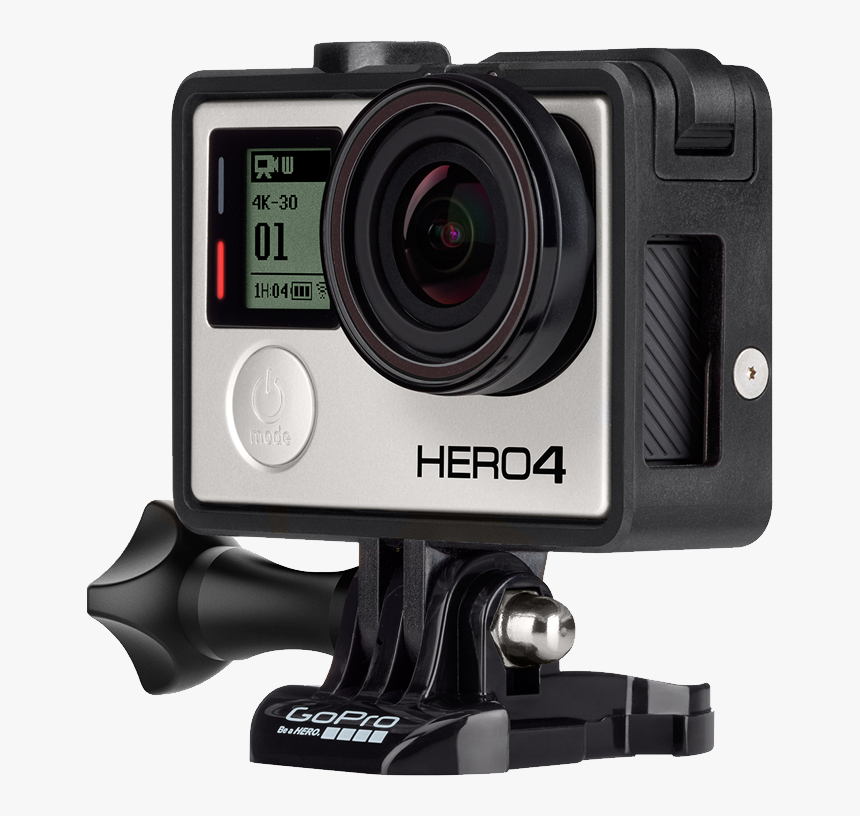 Gopro Action Camera Png Image - Housing Gopro Hero 4, Transparent Png ...