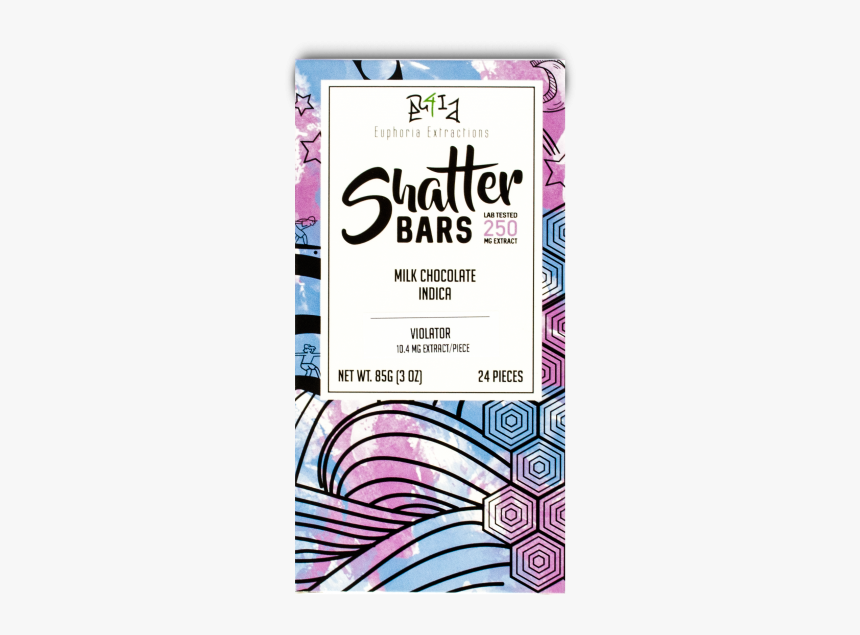 Shatter Bars Milk Chocolate, HD Png Download , Transparent Png Image ...