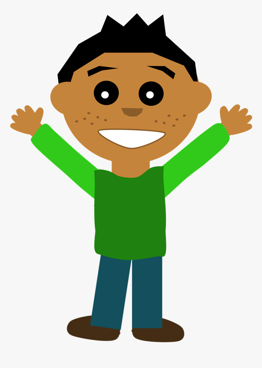 People Clipart Smiling Download - Happy Guy Clipart, HD Png Download ...
