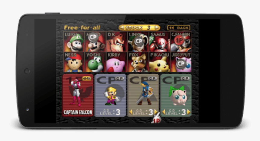 Super Smash Bros 64 Character Select Gif, HD Png Download , Transparent ...