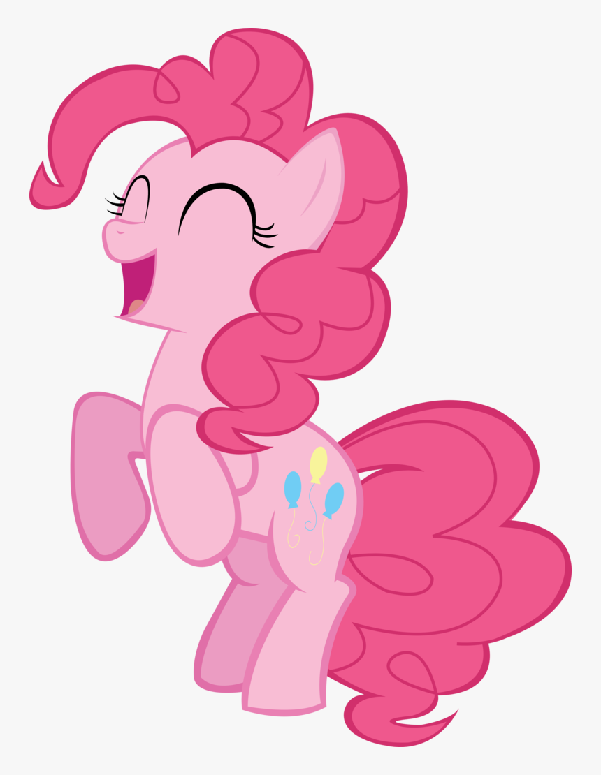 Pinkie Pie Happy - My Little Pony Pinkie Pie, HD Png Download ...