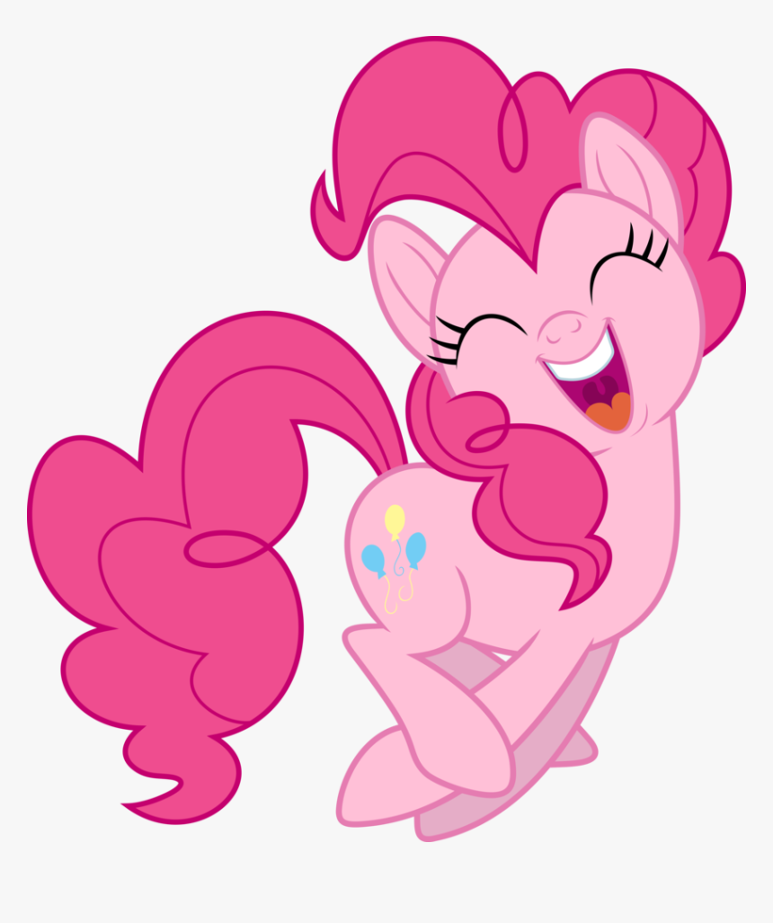 Pinkie Pie Cutie Mark Vector