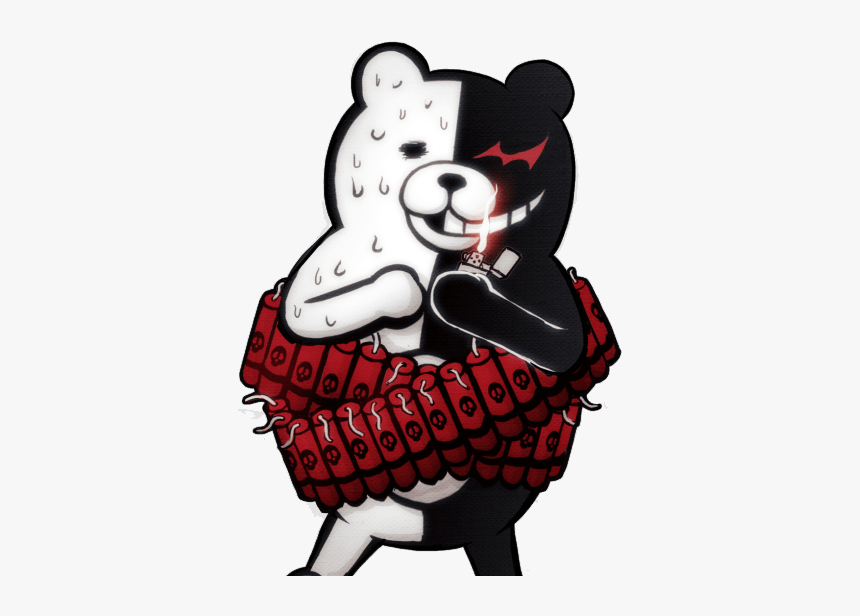 Monokuma Sprites Transparent, HD Png Download , Transparent Png Image ...