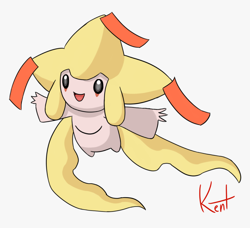 Shiny Jirachi - Cartoon, HD Png Download , Transparent Png Image - PNGitem