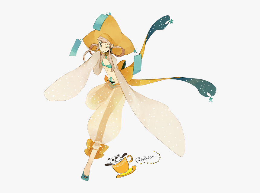 Pokemon Gijinka Jirachi, HD Png Download , Transparent Png Image - PNGitem