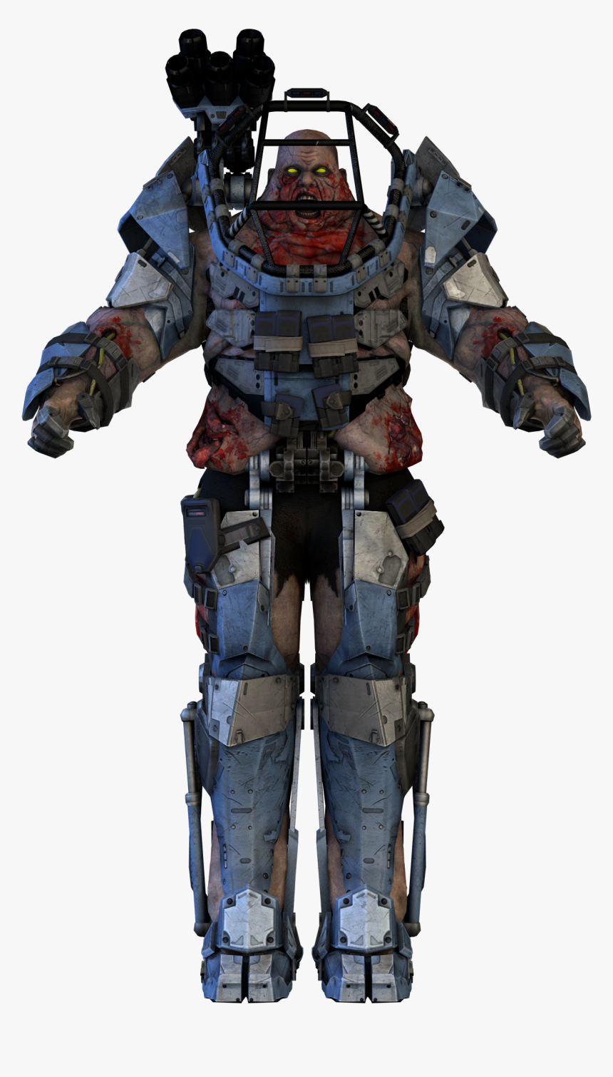 Goliath Zombie Render Aw - Call Of Duty Goliath Zombie, HD Png Download ...