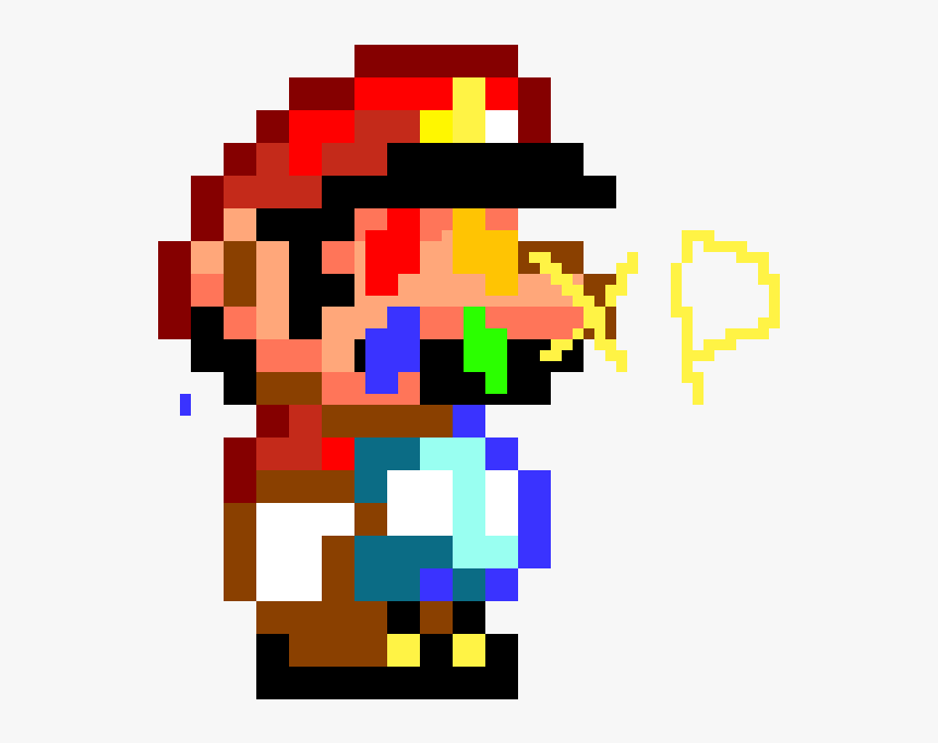 Pixel Art Super Mario World Clipart , Png Download - Mario De Super ...