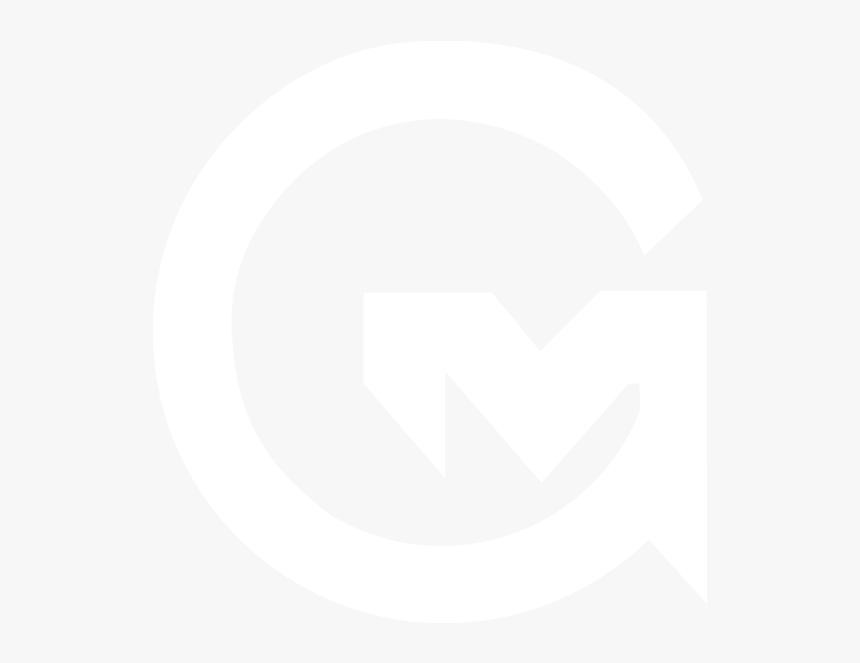 Gm Logo Upsized In White - Circle, HD Png Download , Transparent Png ...