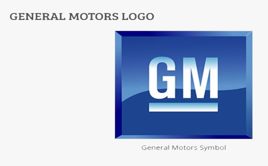 General Motors Png Background - Graphic Design, Transparent Png ...