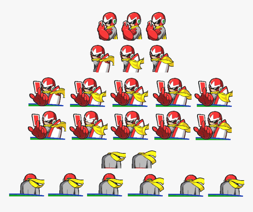 Mega Man Proto Man Sprite, HD Png Download , Transparent Png Image ...