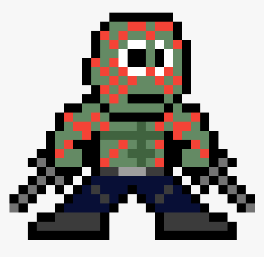 Drax Sprite By Bentocore2000, HD Png Download , Transparent Png Image ...