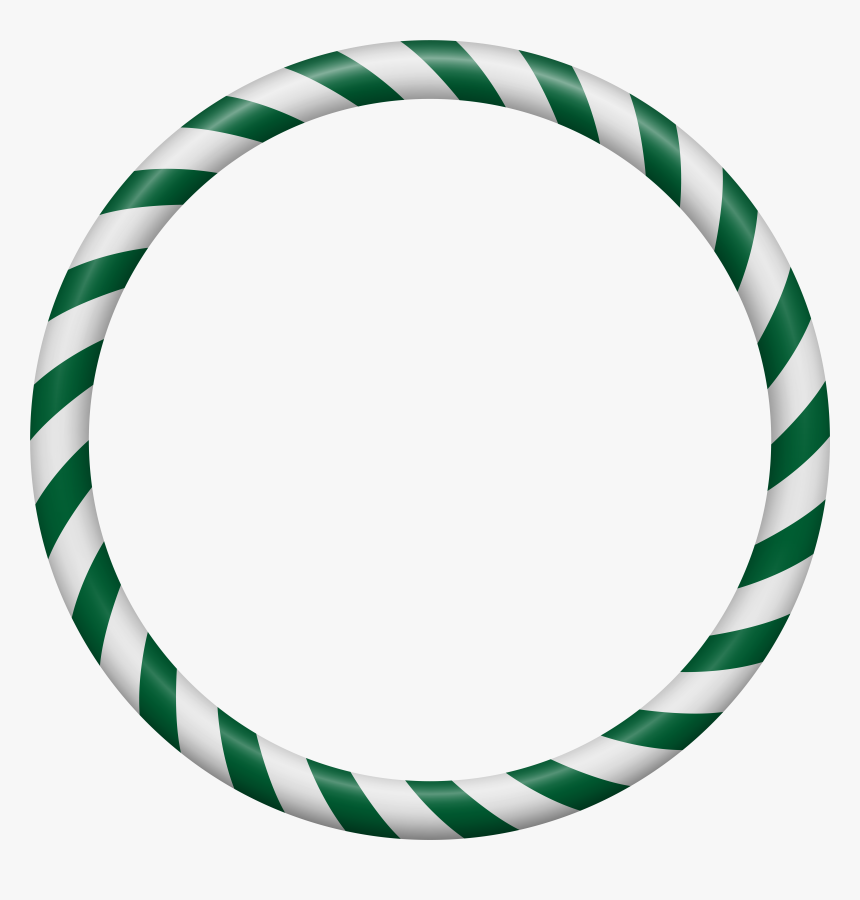 Candy Cane Christmas Border Clip Art Image, HD Png Download ...