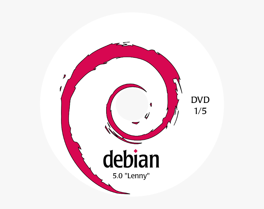 Logo Debian Gif Transparent, HD Png Download , Transparent Png Image ...