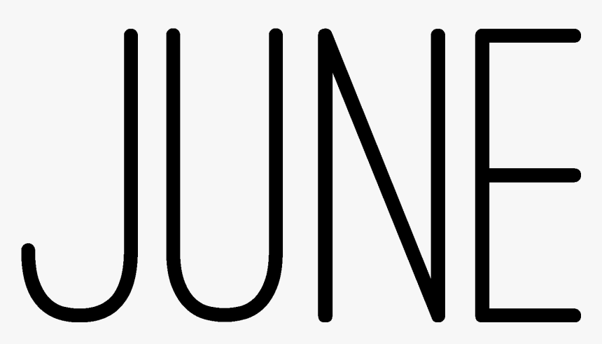 June Transparent Background - Calligraphy, HD Png Download ...