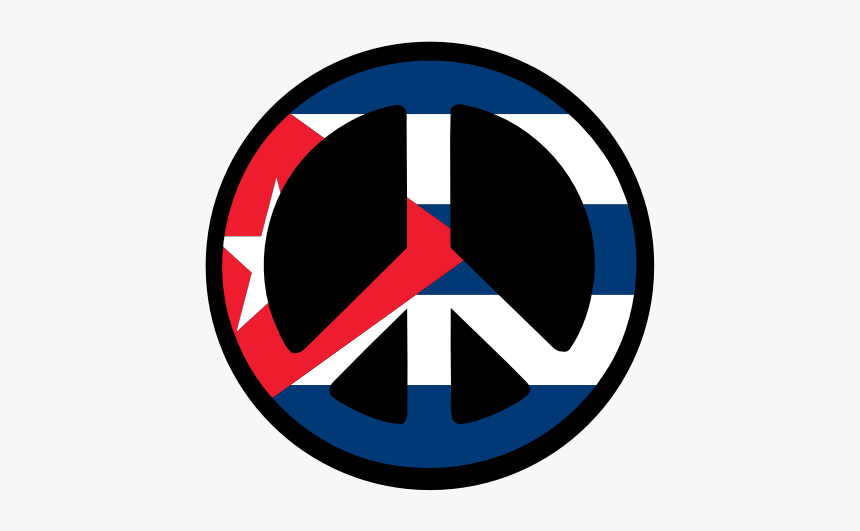 Cuba Flag Peace Symbol Fav Wall Paper Background 555px - Paper, HD Png ...