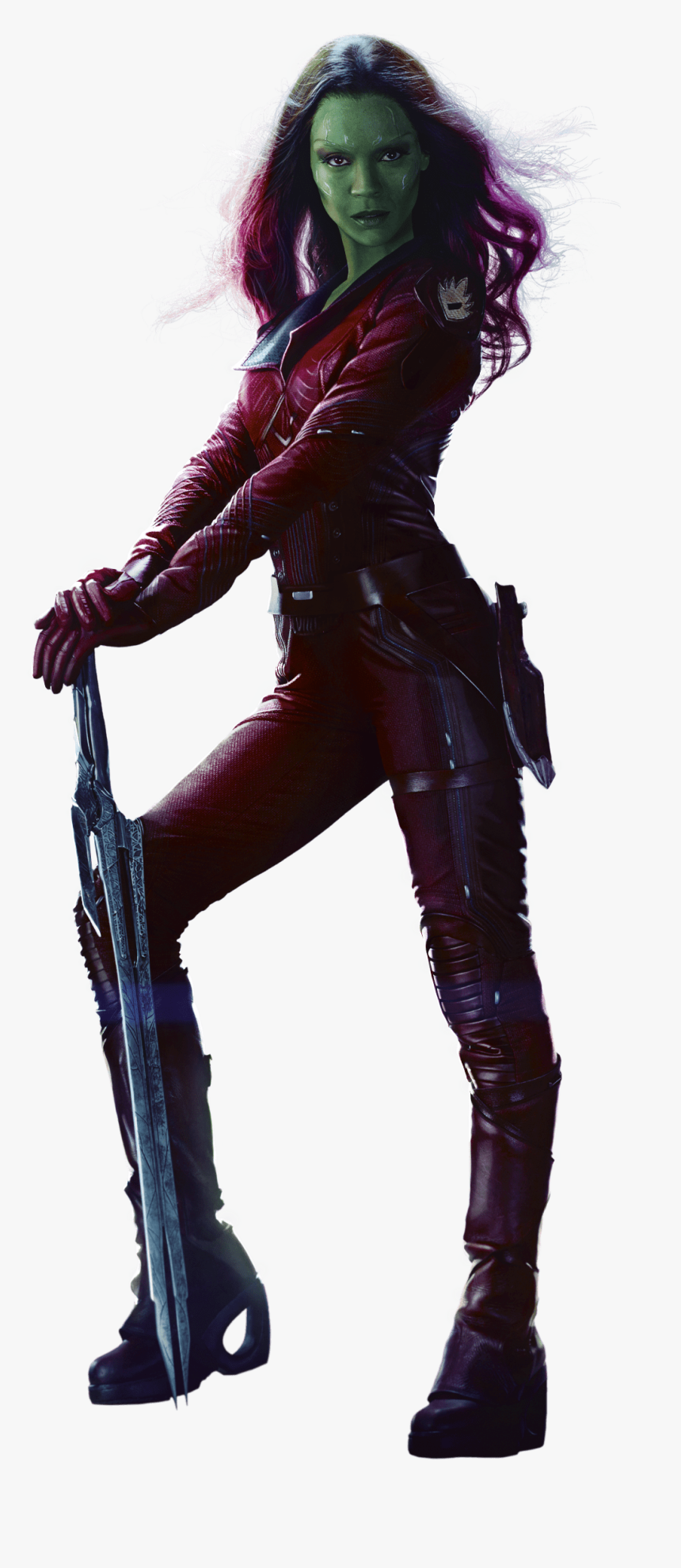 Gamora Transparent Png - Guardians Of The Galaxy 2014 Gamora, Png ...