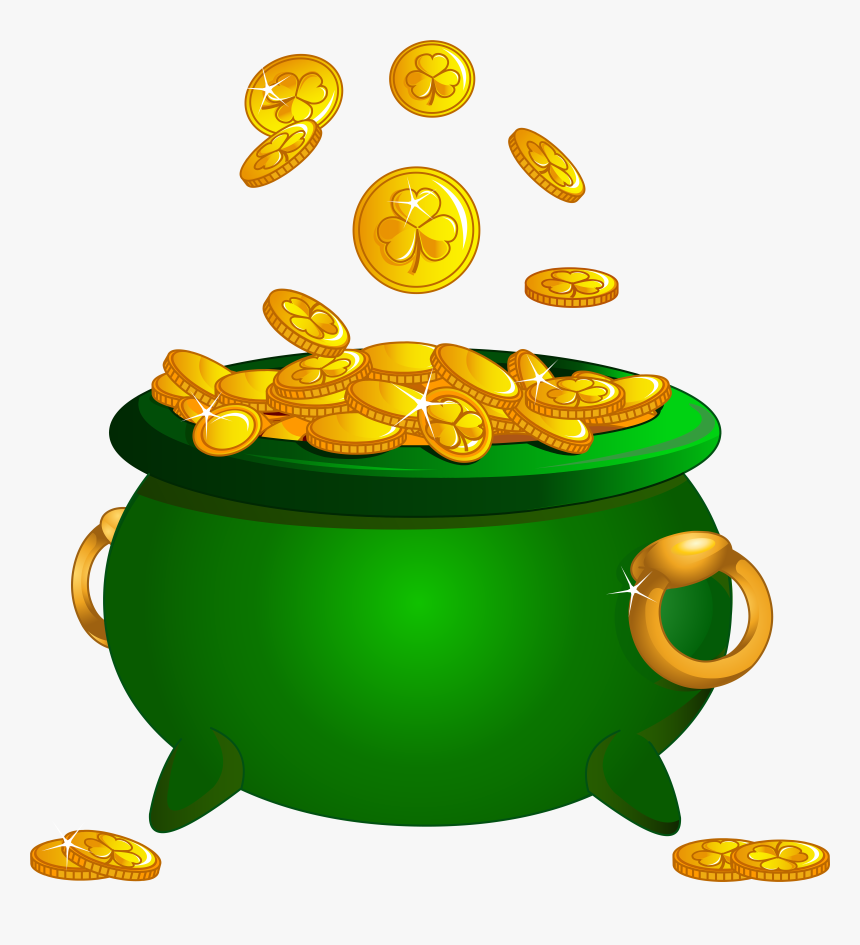 Pots Of Gold Clipart Badges