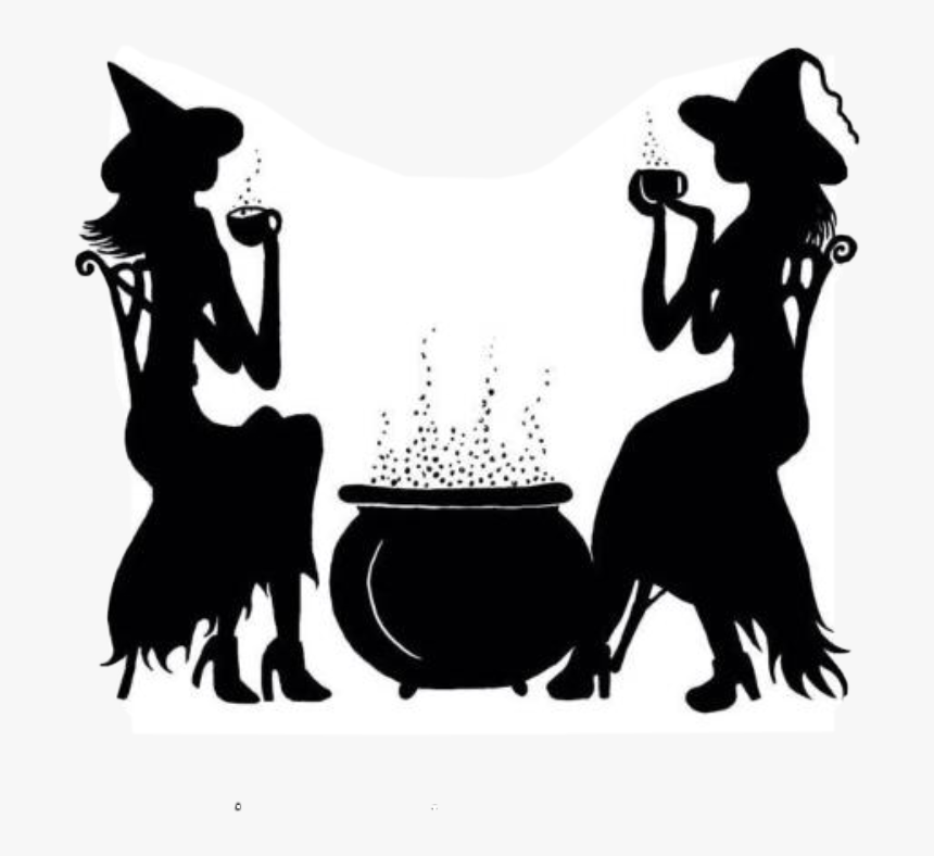 Witch Cauldron Silhouette
