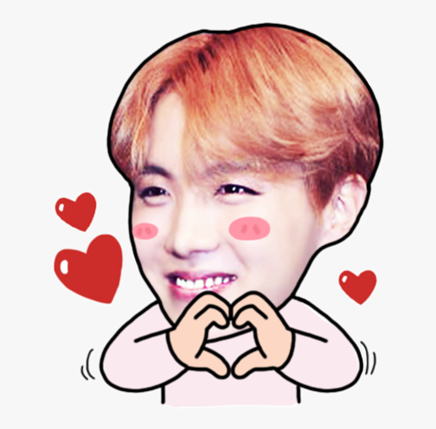 Jhope Drawing Hope - Heart, HD Png Download , Transparent Png Image ...