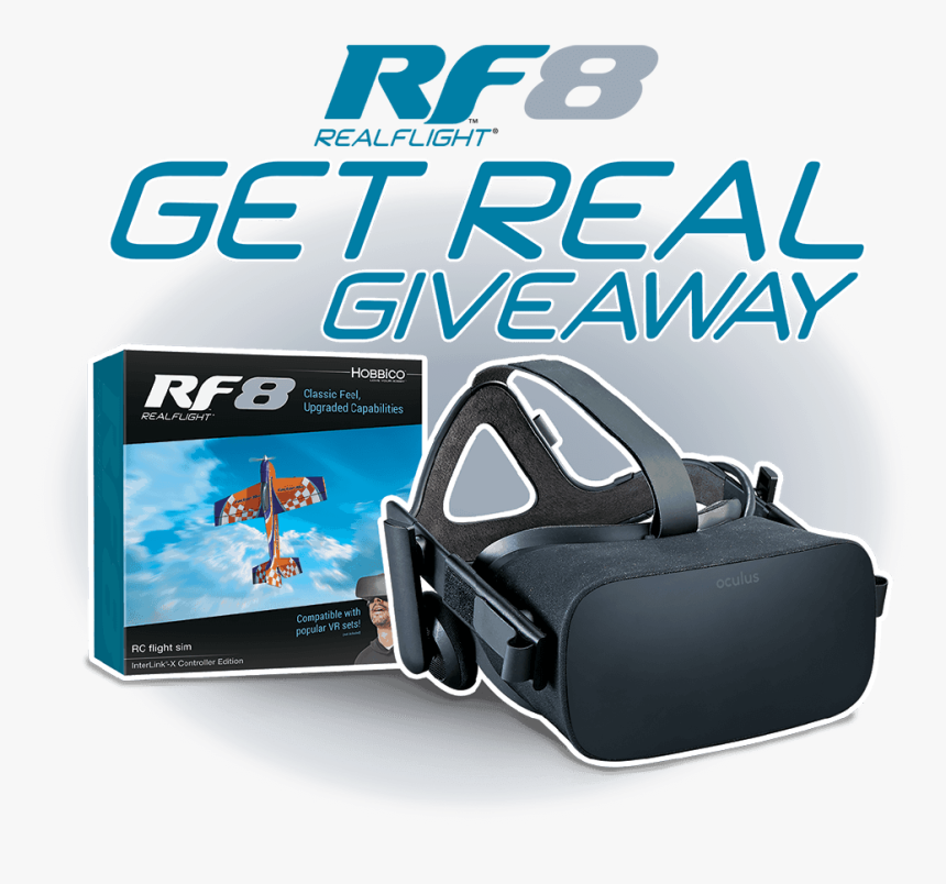 Enter To Win An Oculus Rift Vr Headset During The Realflight ...