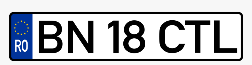 Italy Car Number Plate, HD Png Download , Transparent Png Image - PNGitem