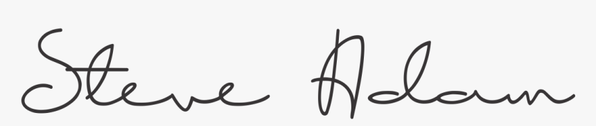 Steve Adam - Calligraphy, HD Png Download , Transparent Png Image - PNGitem